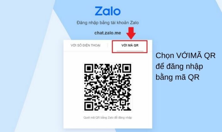 Chat zalo.me với số điện thoại, mã QR - Đăng nhập Zalo web