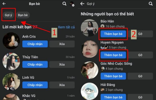 Cách kết bạn Facebook đơn giản, chính xác nhất hiện nay