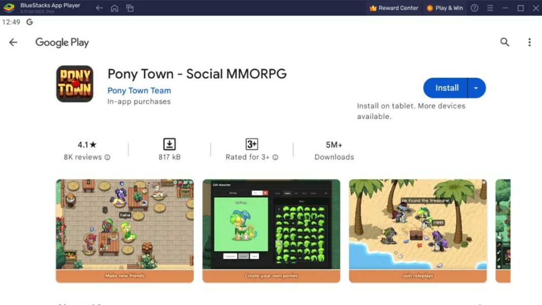 Hướng dẫn cách tải Pony Town trên PC, máy tính